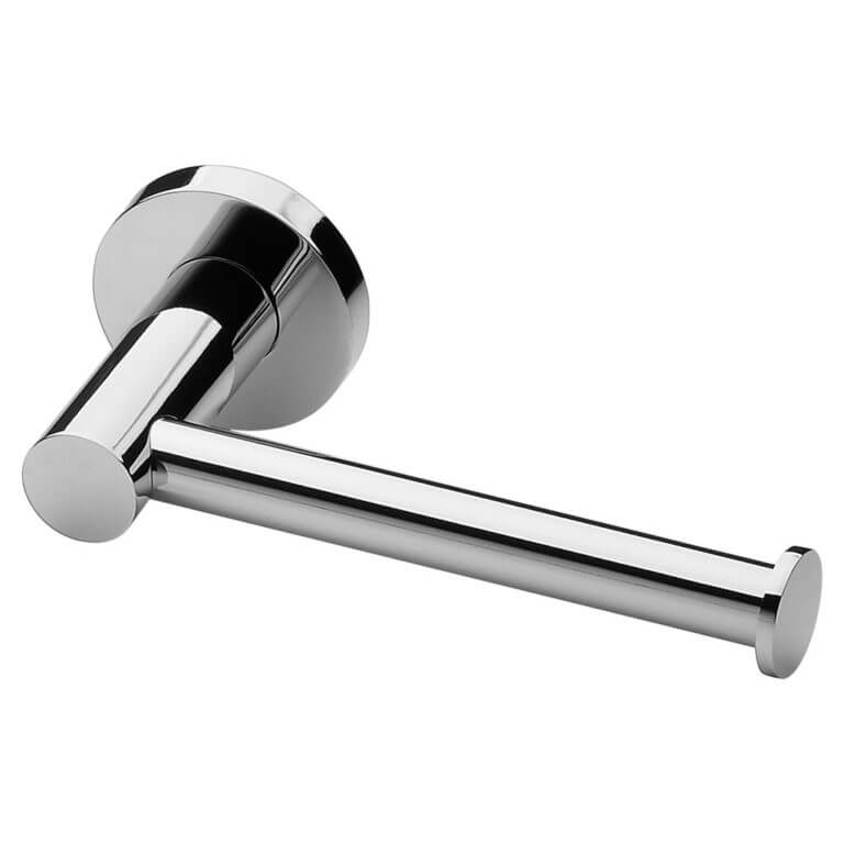 Radii Toilet Roll Holder SQ Plate Brushed Carbon - OTC Tiles & Bathroom